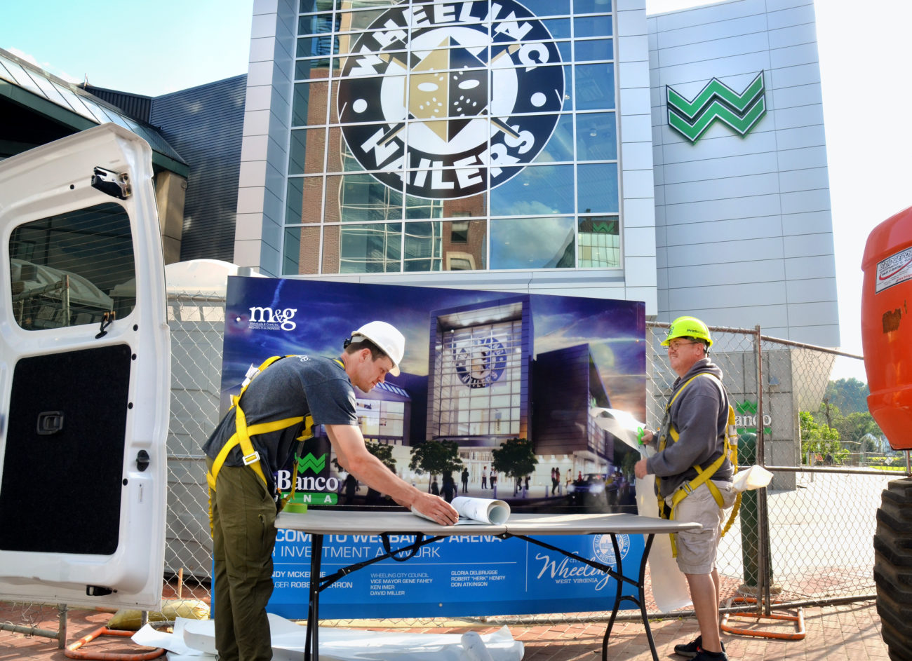 Nailers Logo Adorns WesBanco Arena Exterior | News, Sports, Jobs - The ...